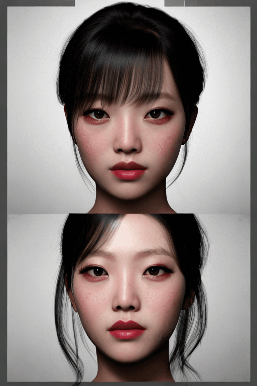 Stable Diffusionに学習させたモデルで、リアルな人物画像｜scra