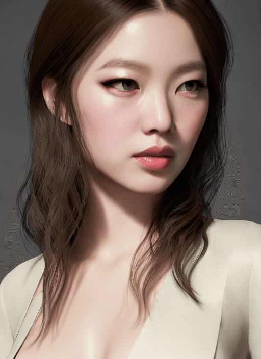 Stable Diffusionに学習させたモデルで、リアルな人物画像｜scra