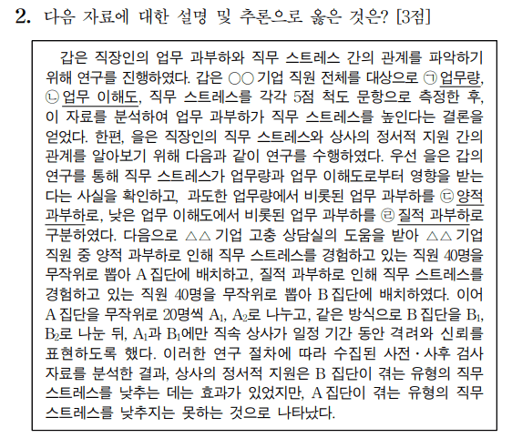 기록-2023학년도 수능(下):수능 날②｜Sehyeon Cho