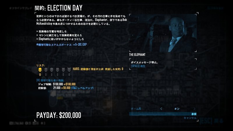 【PAYDAY 2】悪党が居るから正義の味方が活躍できるんだぜ？｜sae