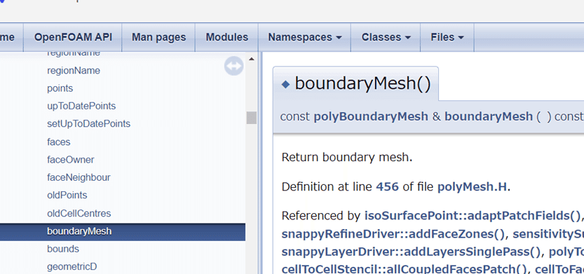【OpenFOAM用のC++勉強(3)】メッシュ境界の情報取得｜物理・プログラミング・Python、Web制作・自己啓発
