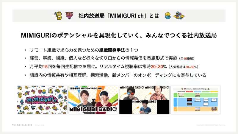 社内放送局「MIMIGURI ch」で実現したい10の衝動｜和泉裕之