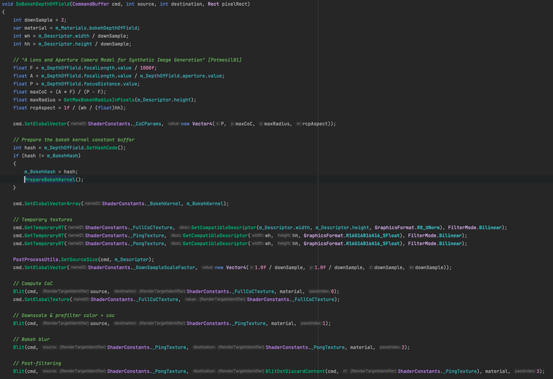 【Unity】URPのBokeh DoFを読み解く【Advent Calendar 12/8】｜Colorful Palette