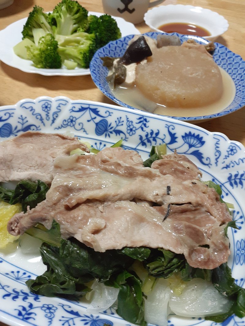 『蒸ししゃぶ』(塩分0.9g)｜guttyo｜note