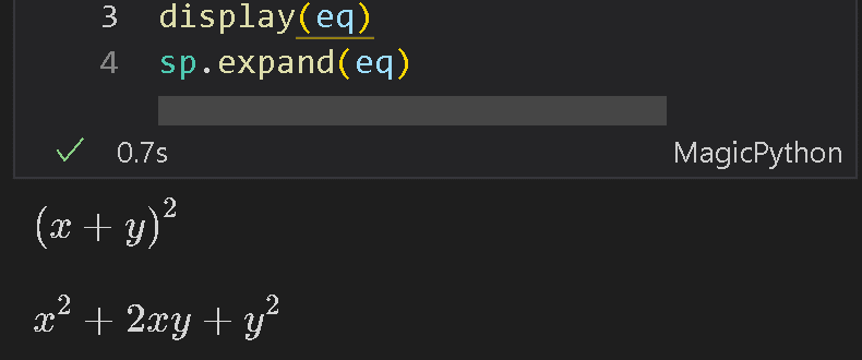 Pythonライブラリ(数式処理)：SymPy｜KIYO