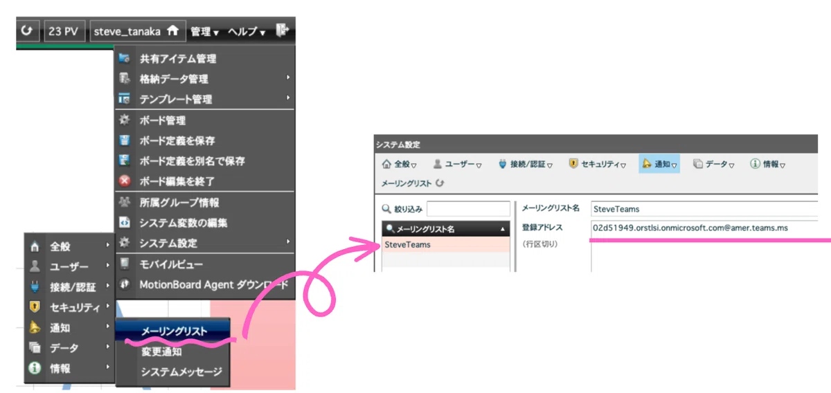 簡単なMotionBoardとTeamsの連携｜Steve Tanaka