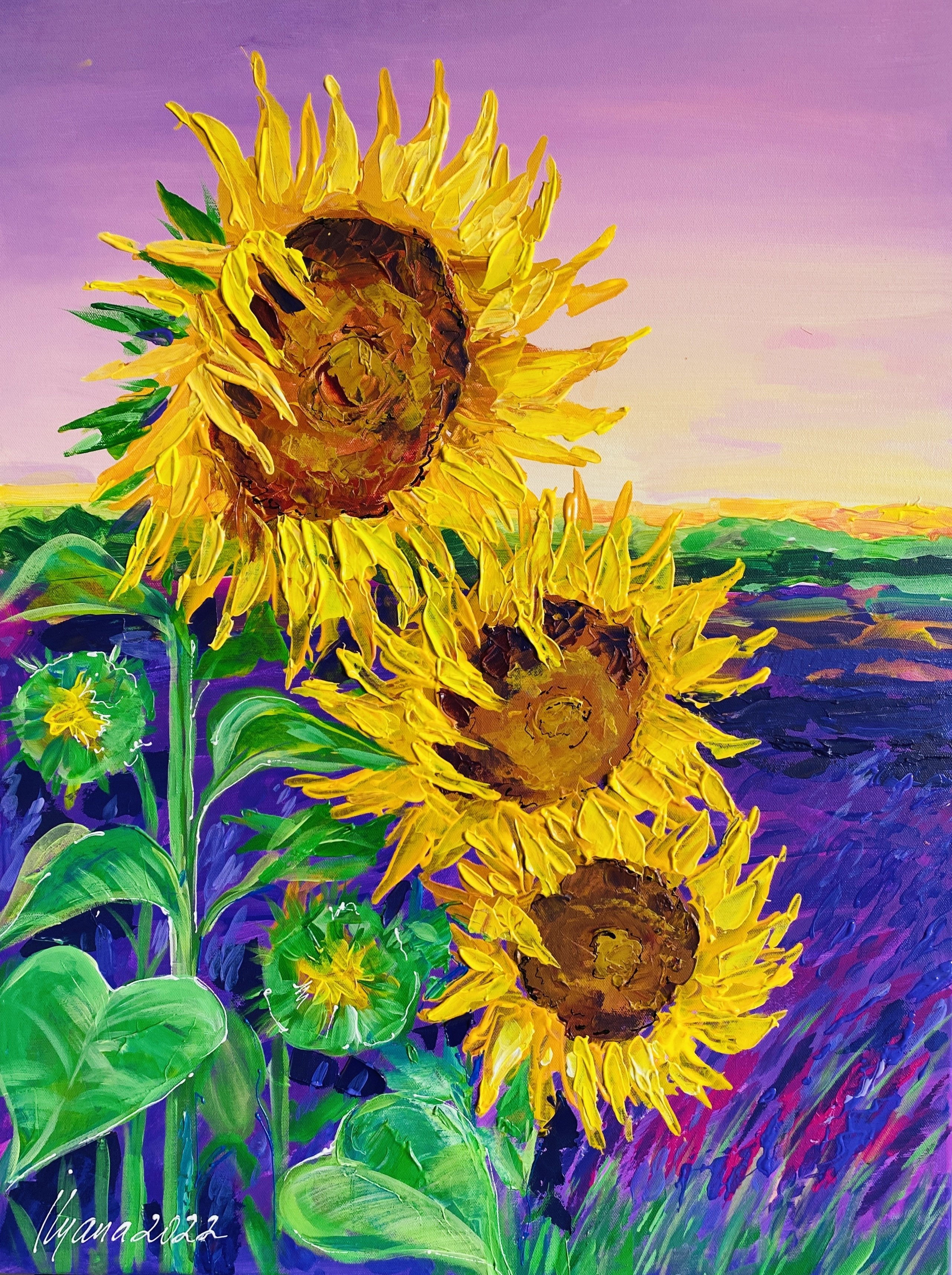 作品⑤ 「SUNFLOWER」Romanchak Ilyana（ウクライナ） 音楽から絵本をつくるKiseki Project！ 経費以外の ...