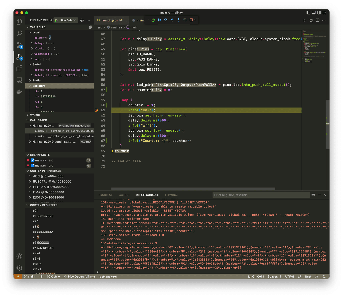 Raspberry Pi PicoとRustを使って組み込み開発に入門してみました｜エウスケ