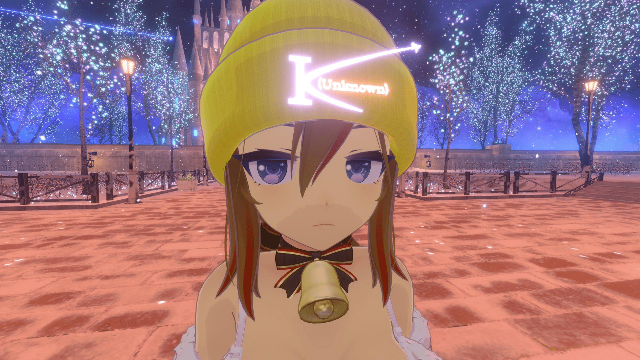 クリスマスイブのVRC内の1枚！｜K（Unknown）