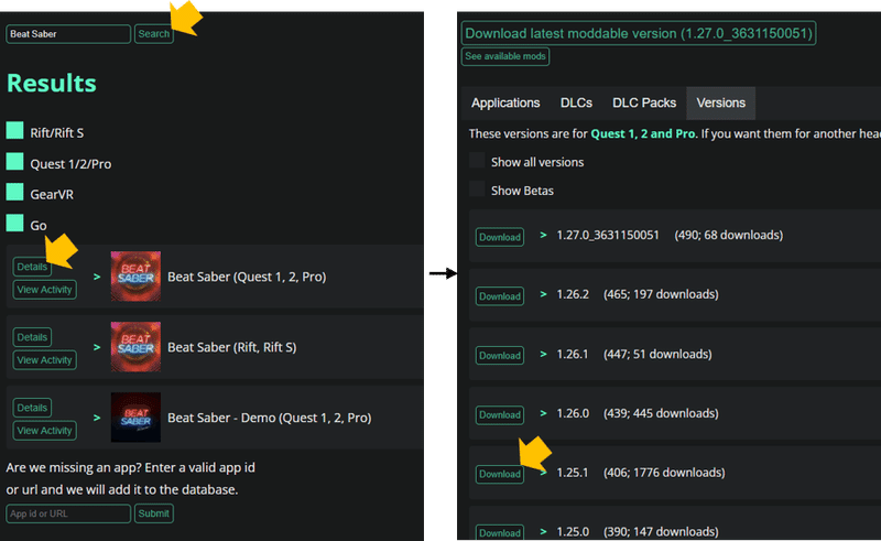Quest 2 1台でBeat Saber公式マルチ・カスタムマルチに(比較的)気軽に参加するセットアップ方法【2023年9月19日更新】｜moss