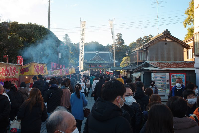 私の風景 2023 元旦 箭弓神社編｜ted_ozawa｜note