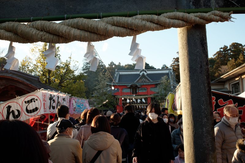 私の風景 2023 元旦 箭弓神社編｜ted_ozawa｜note