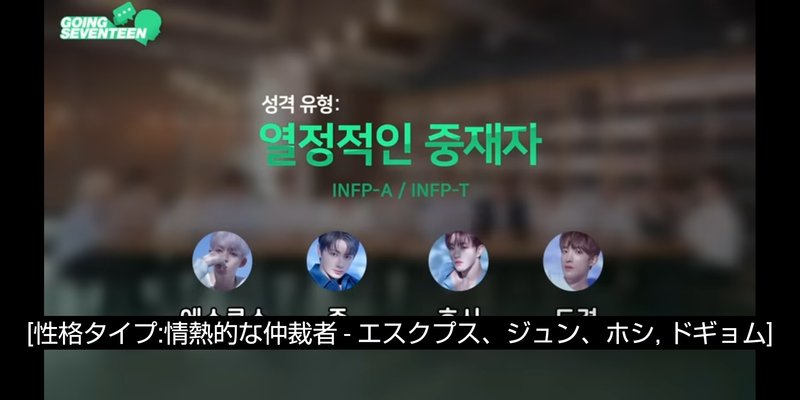 GOING SEVENTEEN 2019 EP.14 MBTI of SVT #1｜Shiro｜note