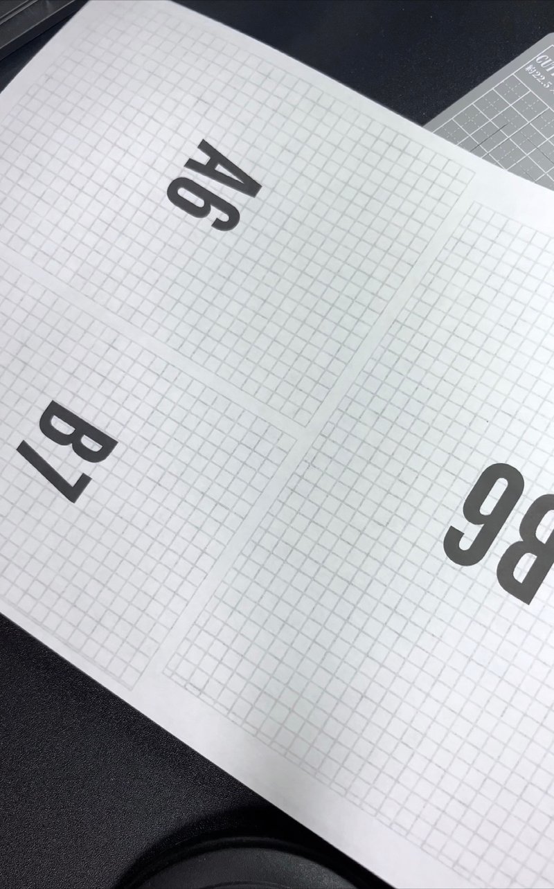 自作下敷き・トラッカー(無料ダウンロード)｜note1015