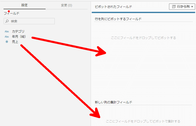 Tableau Prep まなびなおし：ピボット｜tadaodata