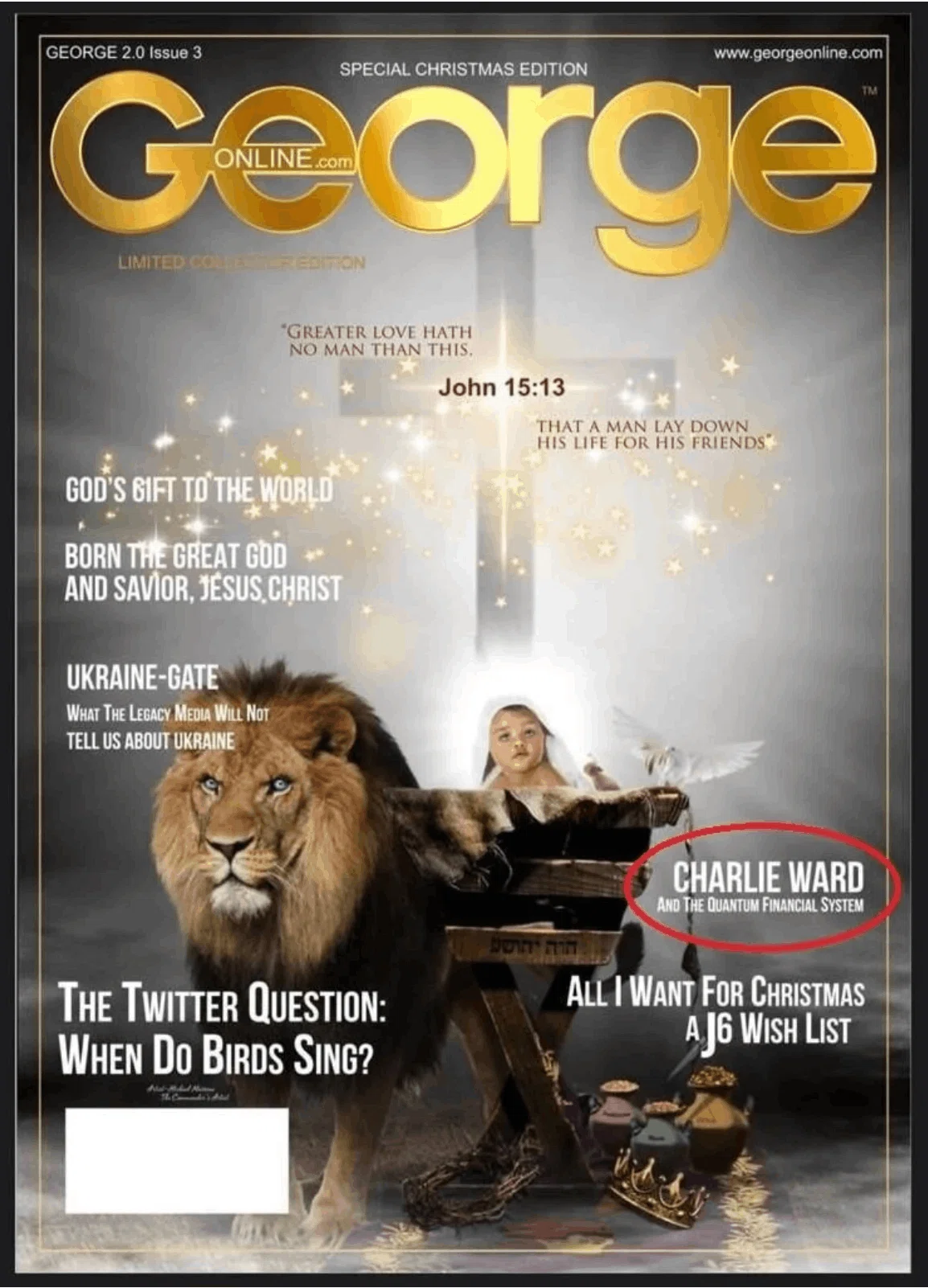 ⚜️Interview of Dr. Charlie Ward by GEORGE⚜️－I was checked for honesty ...