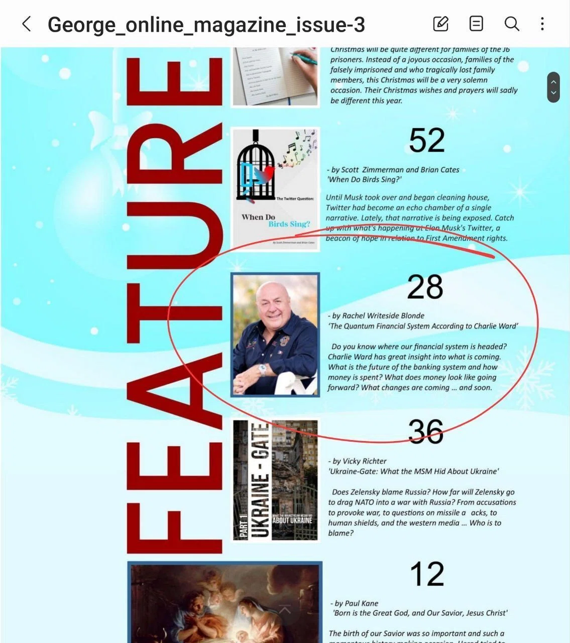 ⚜️Interview of Dr. Charlie Ward by GEORGE⚜️－I was checked for honesty ...