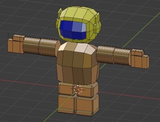 Blenderで素早く作れるプチ3Dモデル：3頭身キャラクター｜Doc_P3@note毎週何かしらの記事を投稿します