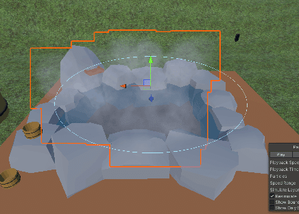 Unity Particle Packを使って温泉の湯気をつくる｜Neto