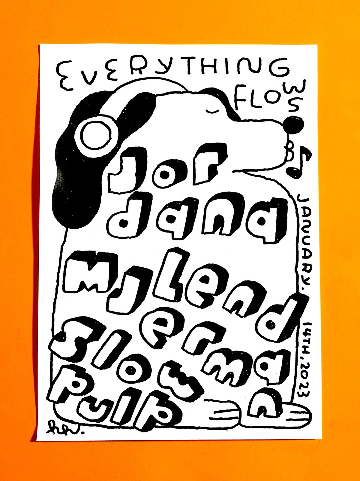 EVERYTHING FLOWS #84 by illustrator はるやまひろし｜縁側 by PARK GALLERY｜オンラインマガジン