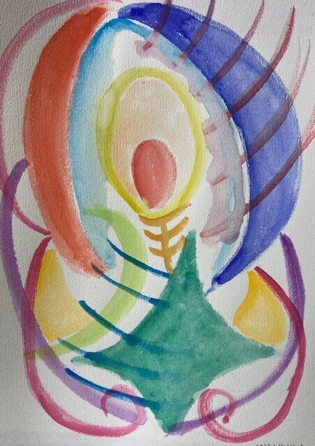 ドローイング20230114｜ヤダマニアート（矢田明子）