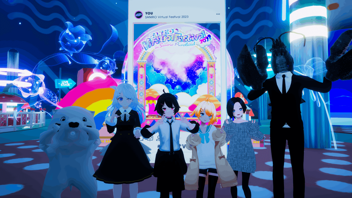 サンリオVfes2023 beyond_a_bit 担当箇所の技術解説と感想｜AYANO_TFT