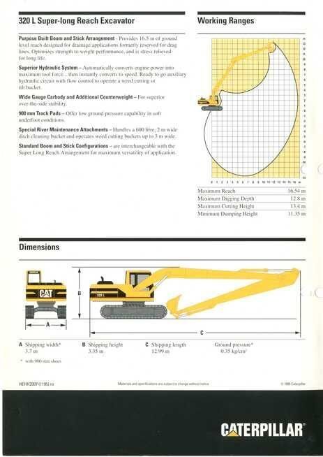 Caterpillar 320 L Super-Long Reach Excavator｜建設機械化ライブラリー｜note