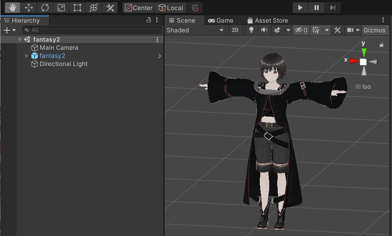 Unityと仲良くしたいVRChat日記(4)VRoid Studioで衣装を着せる｜ninigo