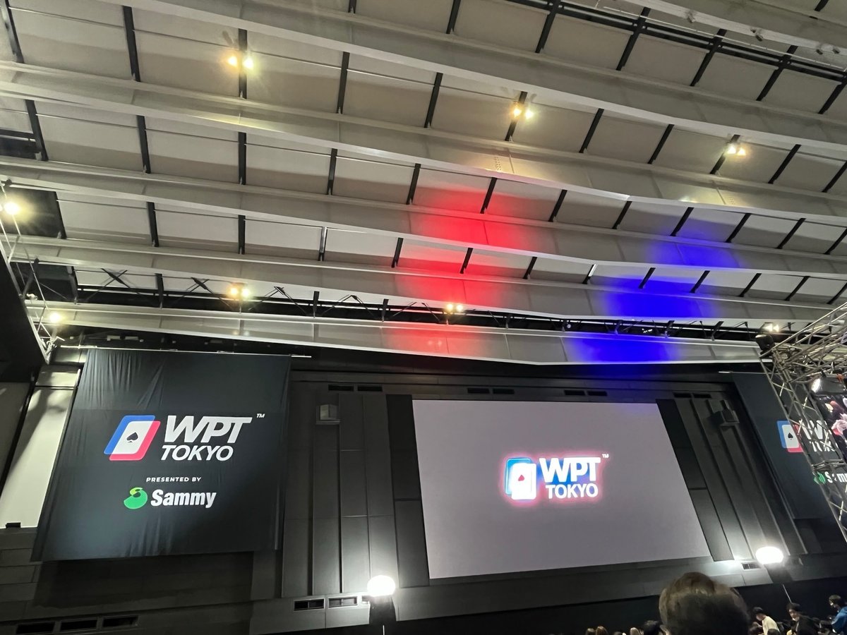 ポーカーの大会に行ってきた話（Season 20 WPT Tokyo）｜ヨシ