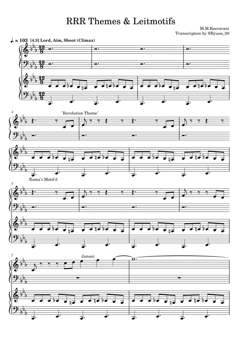 RRRの音楽: テーマとライトモチーフのまとめ＋分析｜Rio