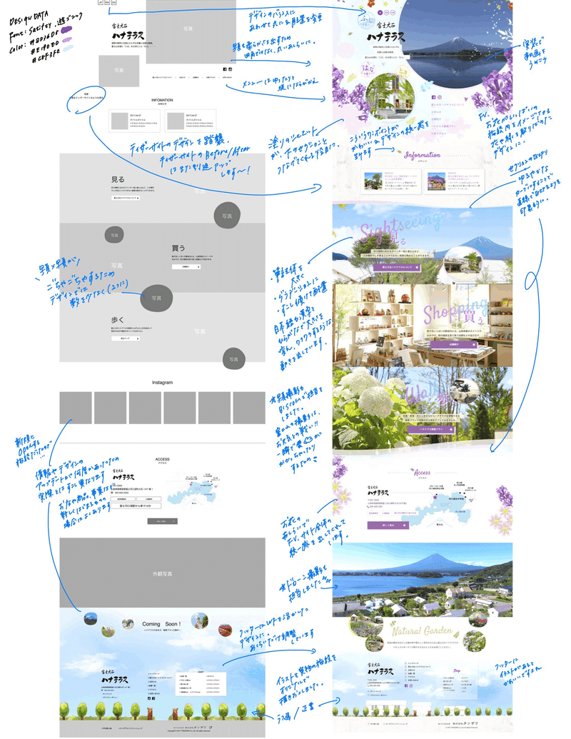 グラデーションが華やかさをひきたてるデザイン｜𝖢𝗁𝗂𝗍𝗈𝗌𝖾 𝖪𝖺𝗍𝗈｜𝖡𝖨𝖲𝖢𝖮𝖬, 𝗂𝗇𝖼.