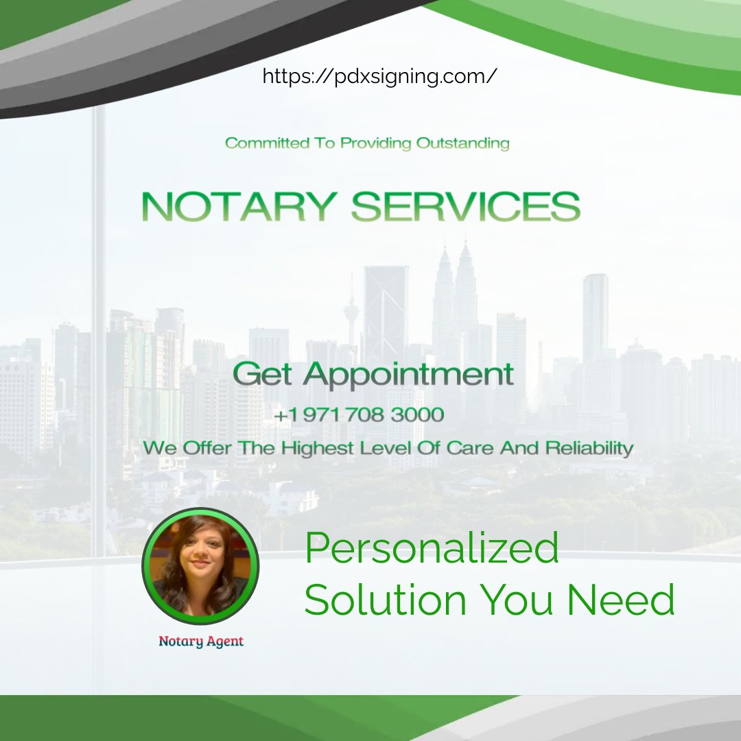 Notary Service｜pdxsigning