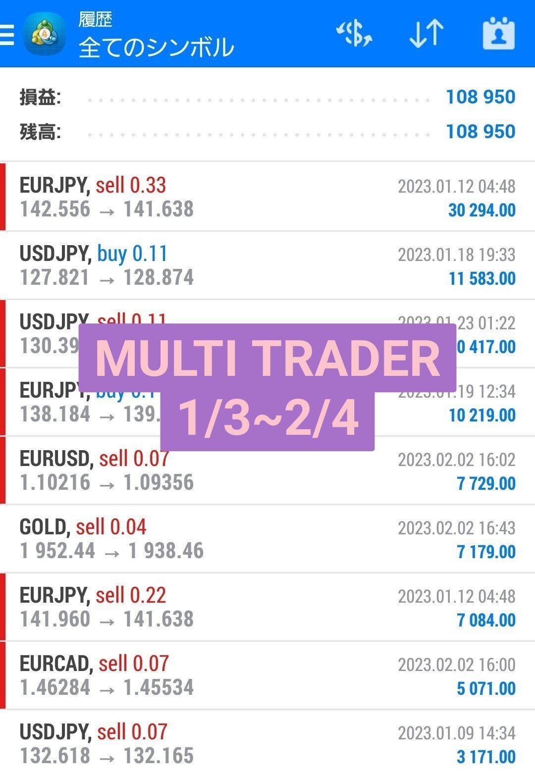 MULTI TRADER｜EAトレーダーレオ