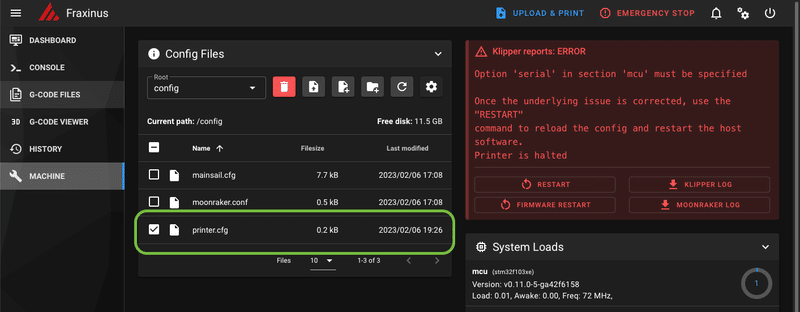 Orange Pi Zero2にMainsail・Klipperのインストール(KIAUH編)｜Eitoku