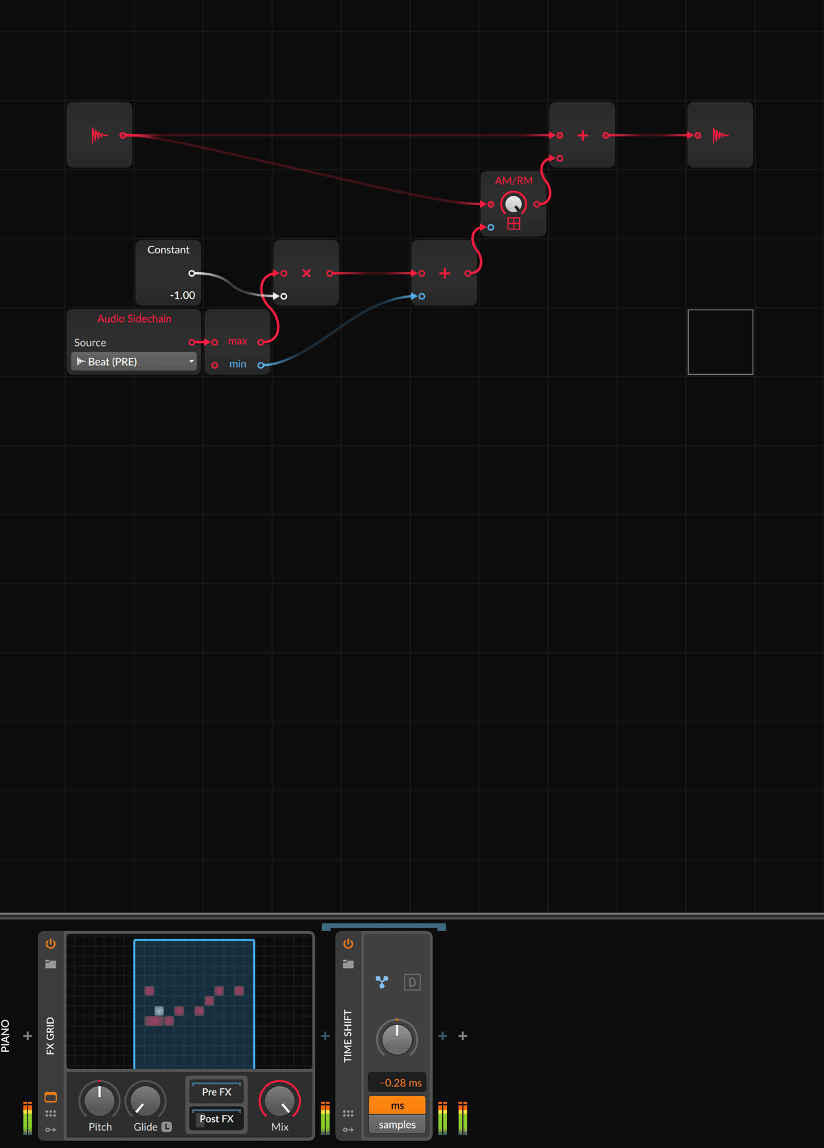 Bitwig Studio The Gridの良さをRing Mod Sidechainingから理解する｜mizuki wada