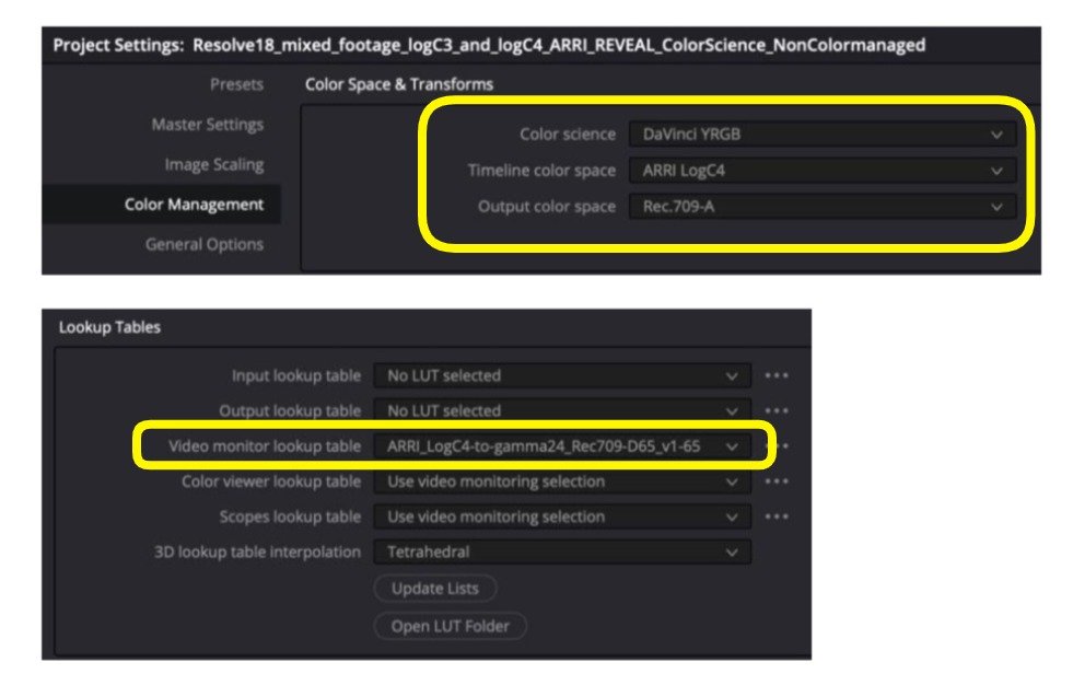 ALEXA35のカラーマネジメント③ 従来のALEXA LogC3との混在 編｜L'espace Vision の "note"