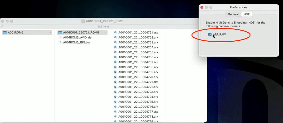 ARRIRAW HDE Transcoderの活用｜L'espace Vision の "note"