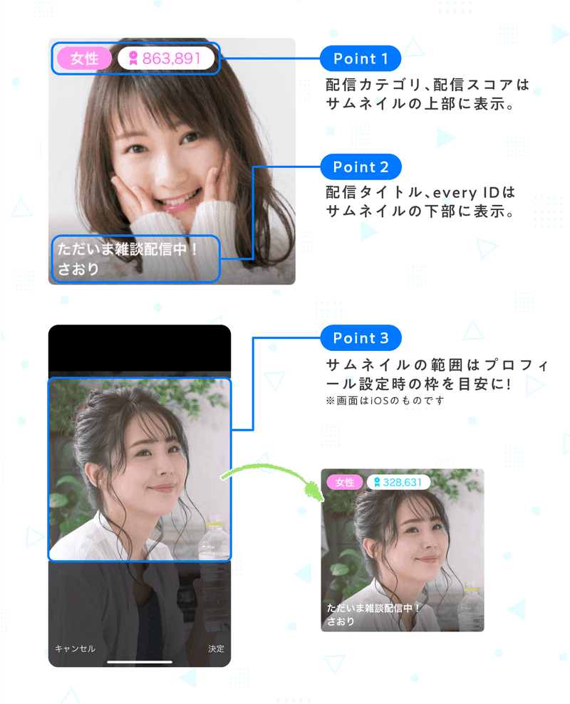 サムネイルのデザインをリニューアルします！｜everylive(エブリライブ)公式｜note