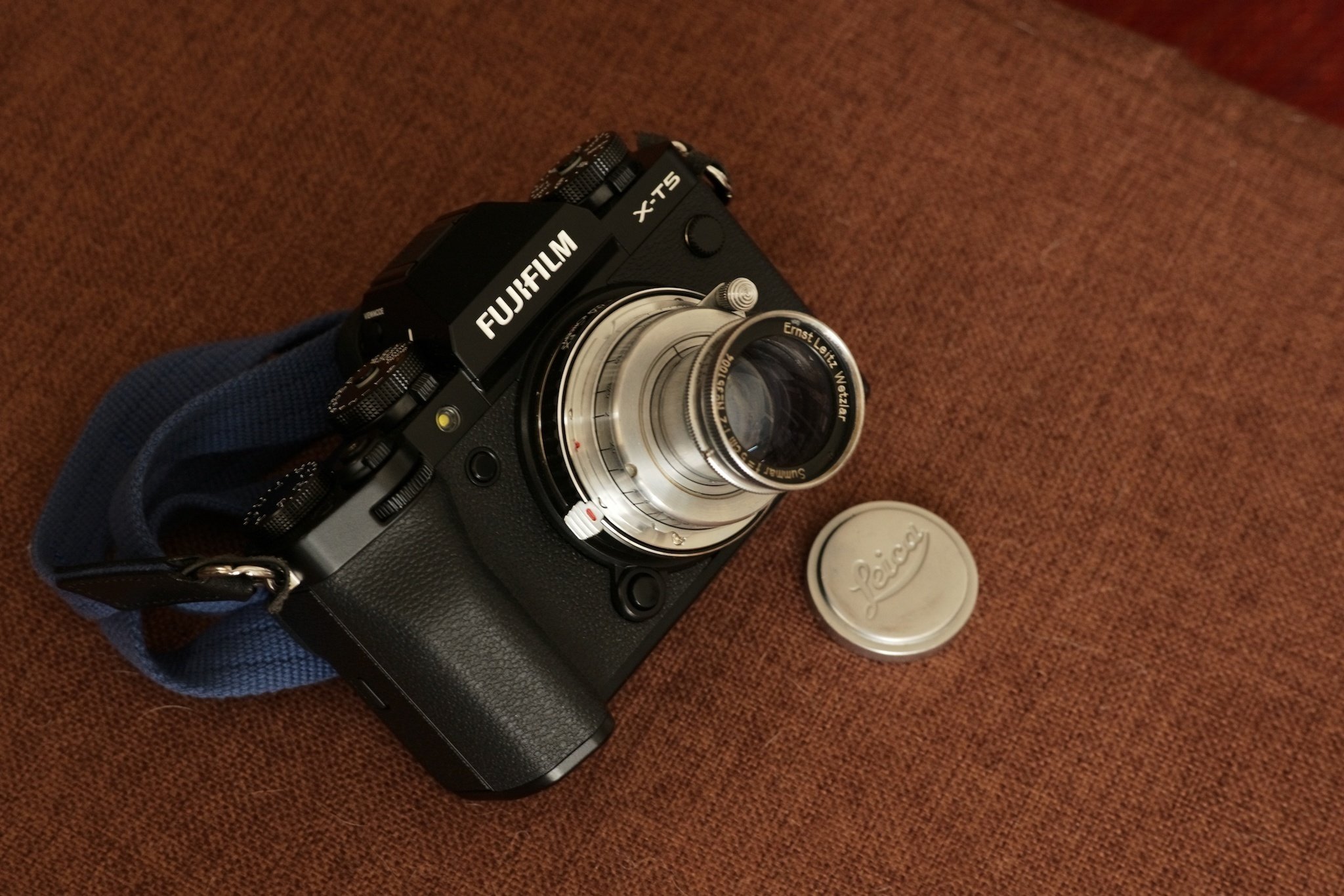 とても古いライカのレンズ Summar 50mm f2をX-T5に装着してみた とても古いライカのレンズ Summar 50mm f2をX-T5に装着してみた