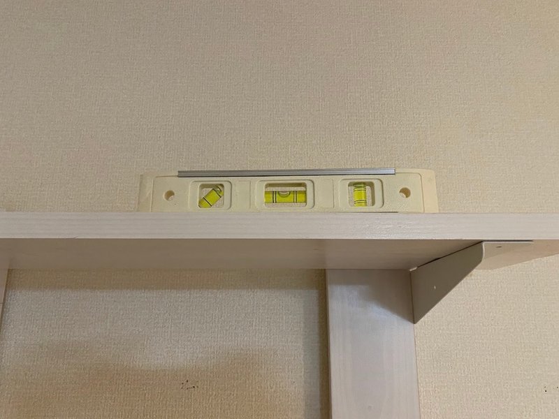 【DIY】ラブリコとスタンドバーで壁に棚を設置しました。｜Shisui281