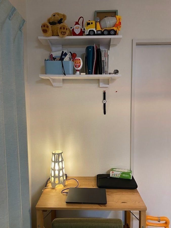 【DIY】ラブリコとスタンドバーで壁に棚を設置しました。｜Shisui281