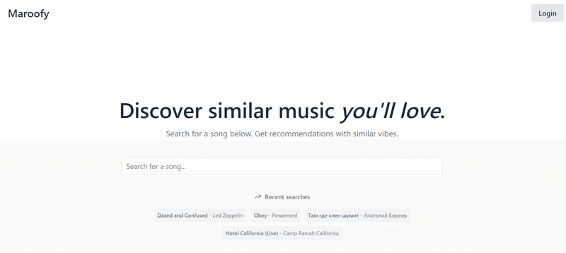 似た雰囲気の曲を探してくれるMaroofyで自作曲を入力してみると… #音楽制作｜Minimal Order
