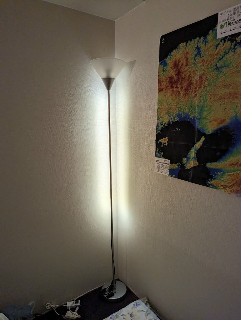 間接照明一考｜note_tama