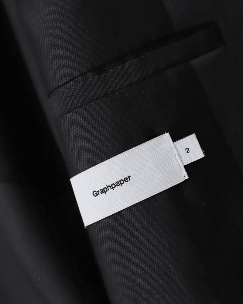 【アイテムレビュー】Graphpaper（グラフペーパー）が提案するシーンに囚われない正装｜collEcoファッション編集部