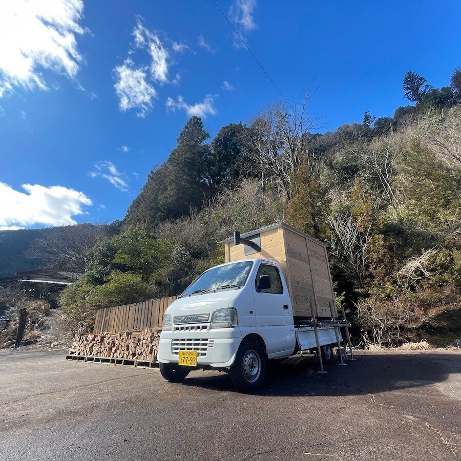 軽トラの荷台に『keitora sauna』を造った話｜ITADORI SAUNA｜岐阜県関市