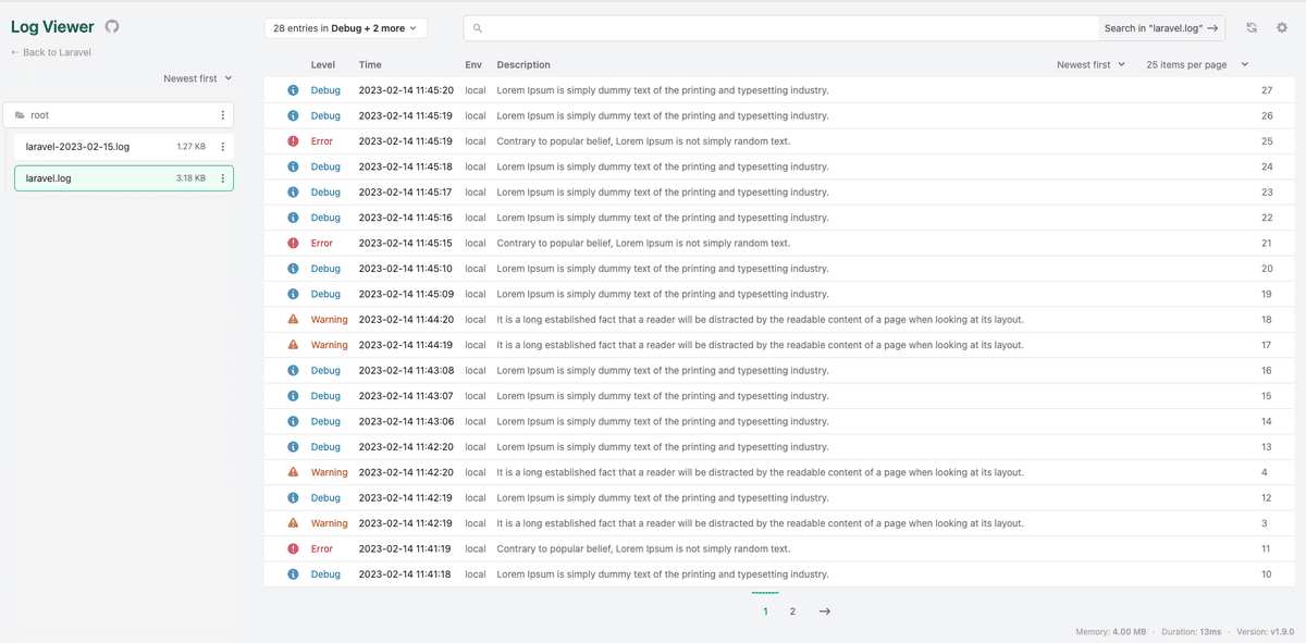 【Laravel】Log Viewerでログファイルを可視化して運用を効率化｜プラスジャム｜Web制作開発・マーケティング
