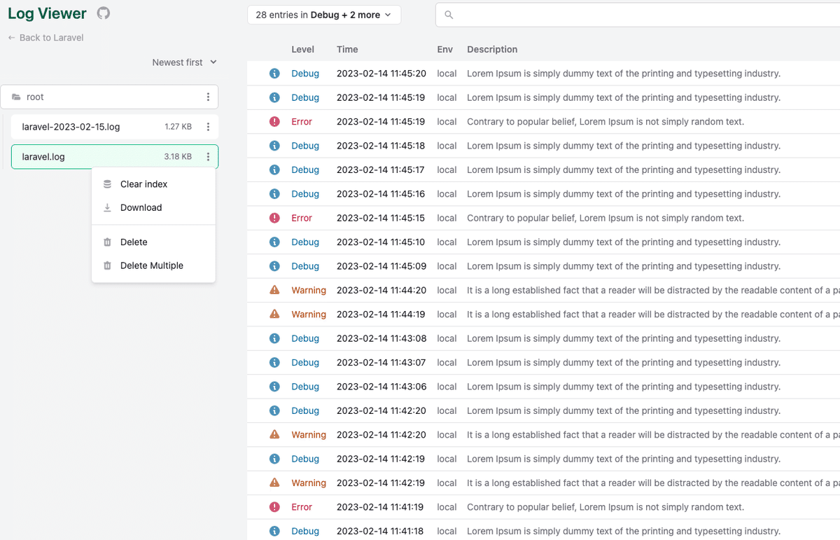 【Laravel】Log Viewerでログファイルを可視化して運用を効率化｜プラスジャム｜Web制作開発・マーケティング
