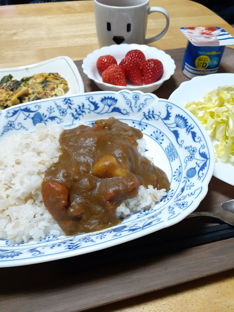 『カレー🍛』(塩分計2.0g位)｜guttyo｜note