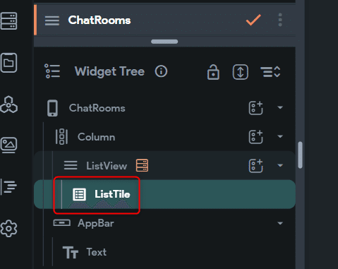 【FlutterFlow】ListTileの設定：Textウィジェットとここが違う｜松井真也＠登録セキスペ