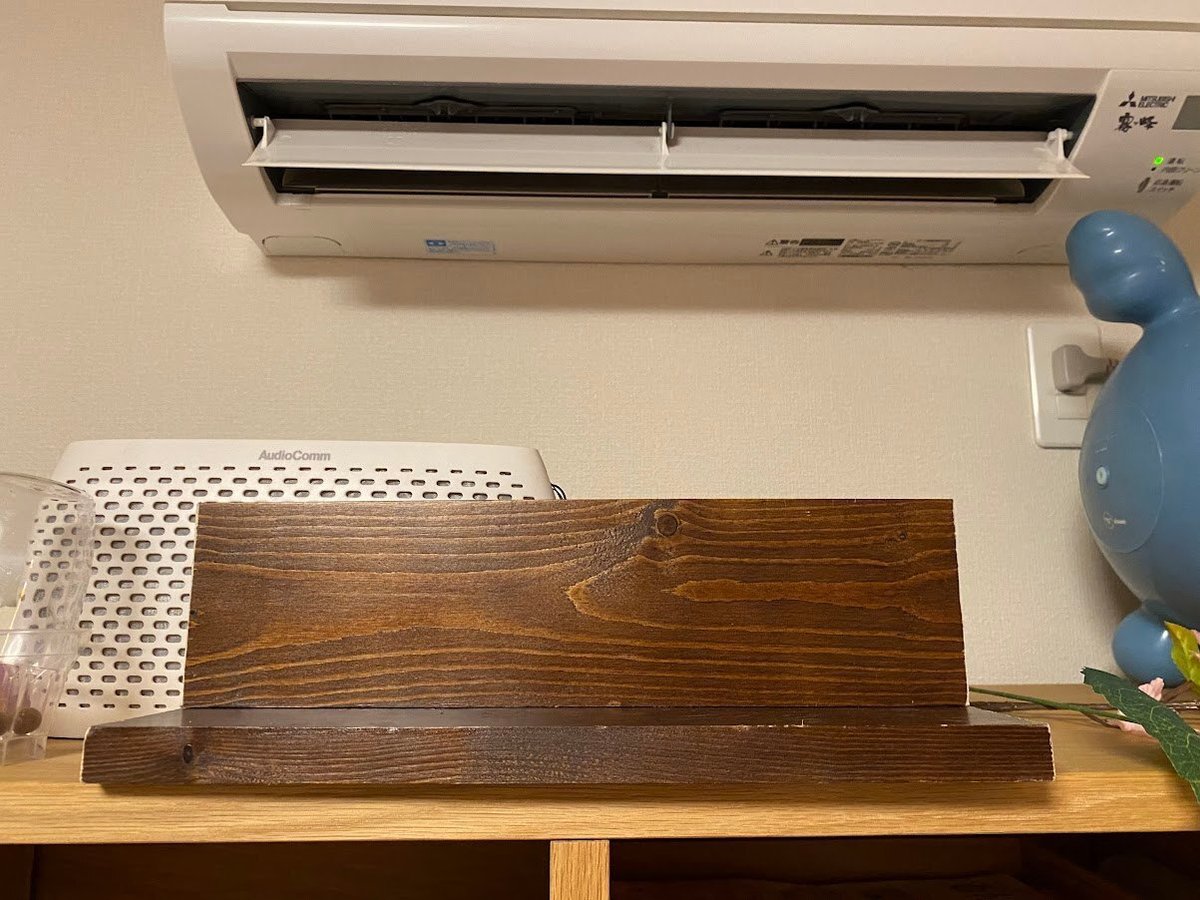 無印風壁につけられる家具をDIY｜Shisui281